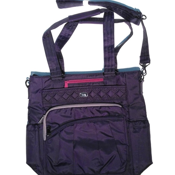 lug | Bags | Lug Ace Tote Concord Purple With Gray Accent | Poshmark